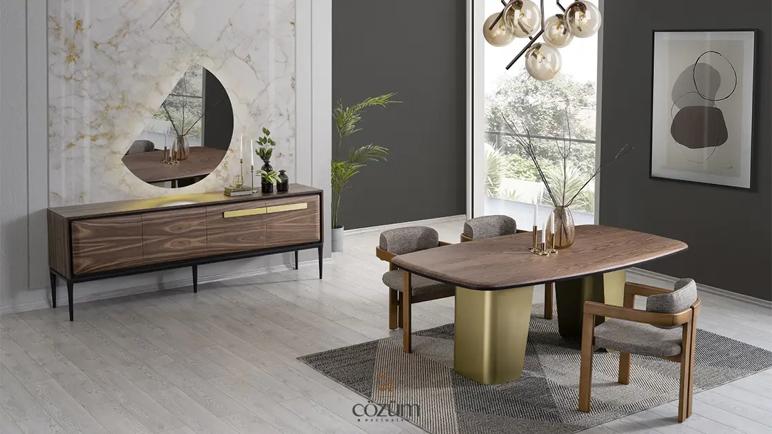 Yemek Odası Takımı – Armani | Kısıkköy Çözüm Mobilya